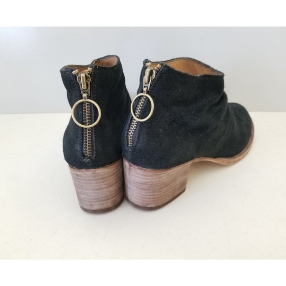 beek | Shoes | Beek Eaglet Heeled Suede Boots In Black Size 7 | Poshmark